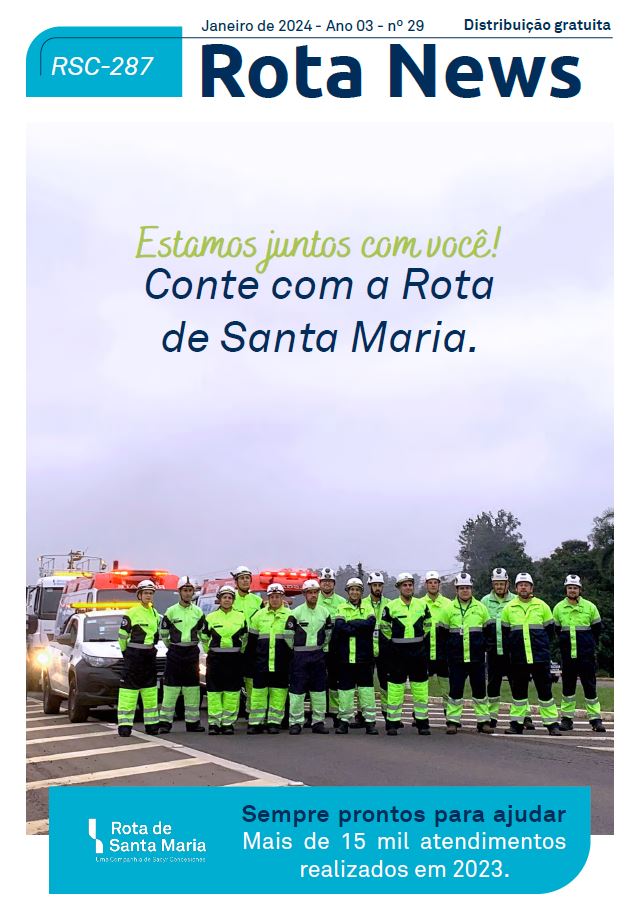 Boletim mensal - Rota de Santa María